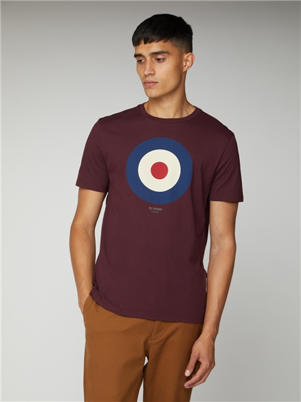 Port Red Target T-Shirt - Ben Sherman UK