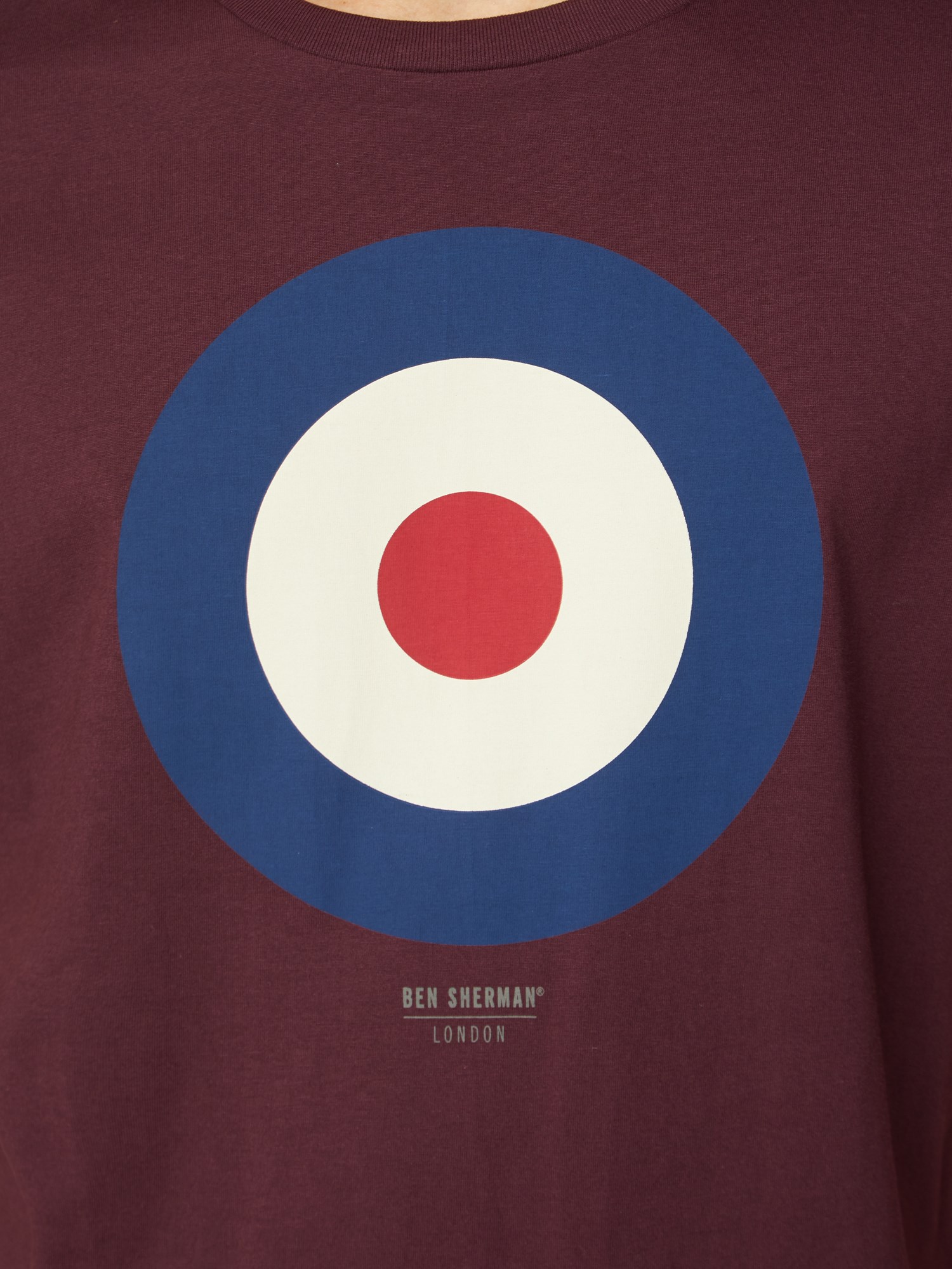 Port Red Target T-Shirt - Ben Sherman UK