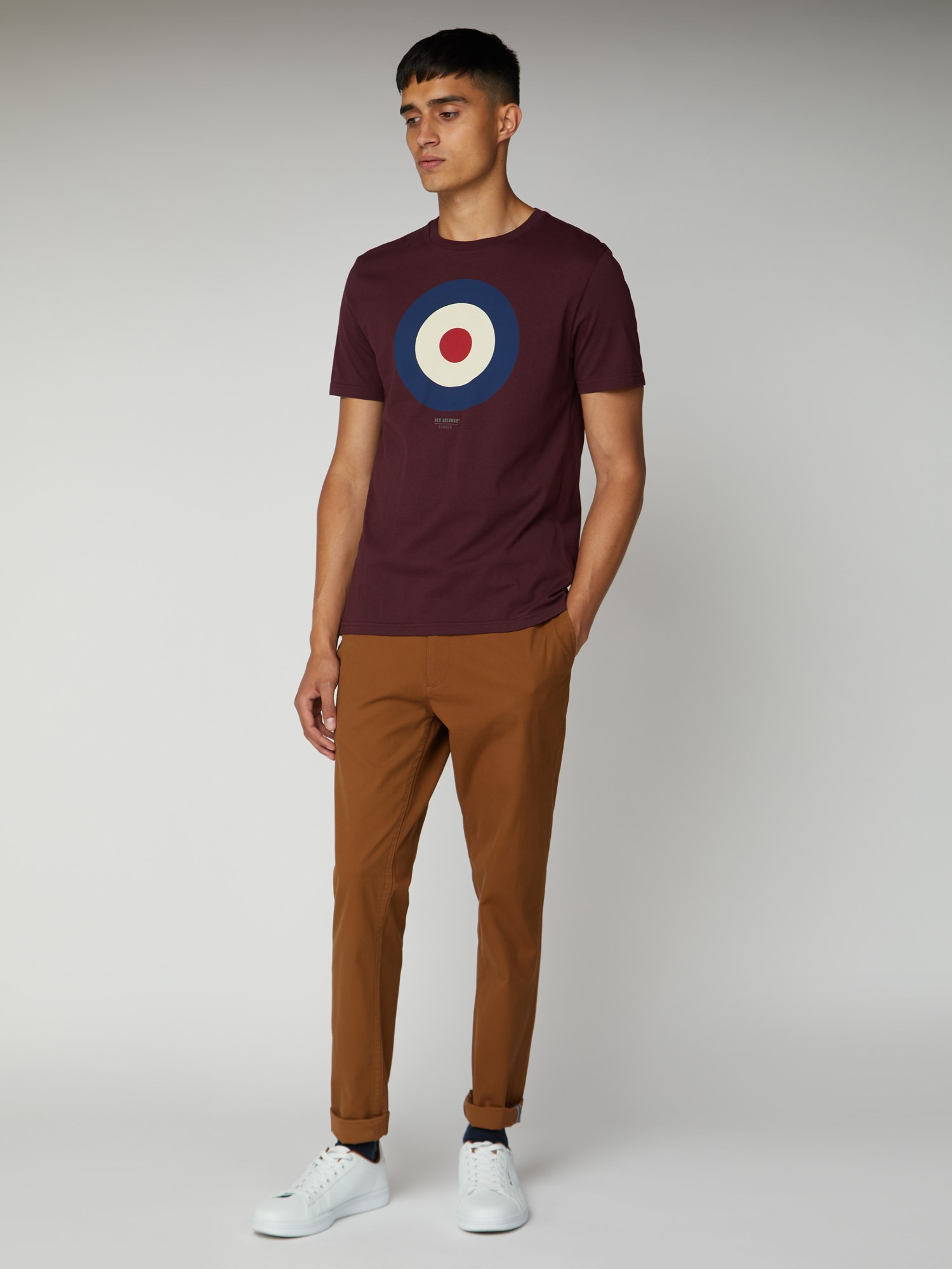 Port Red Target T-Shirt - Ben Sherman UK