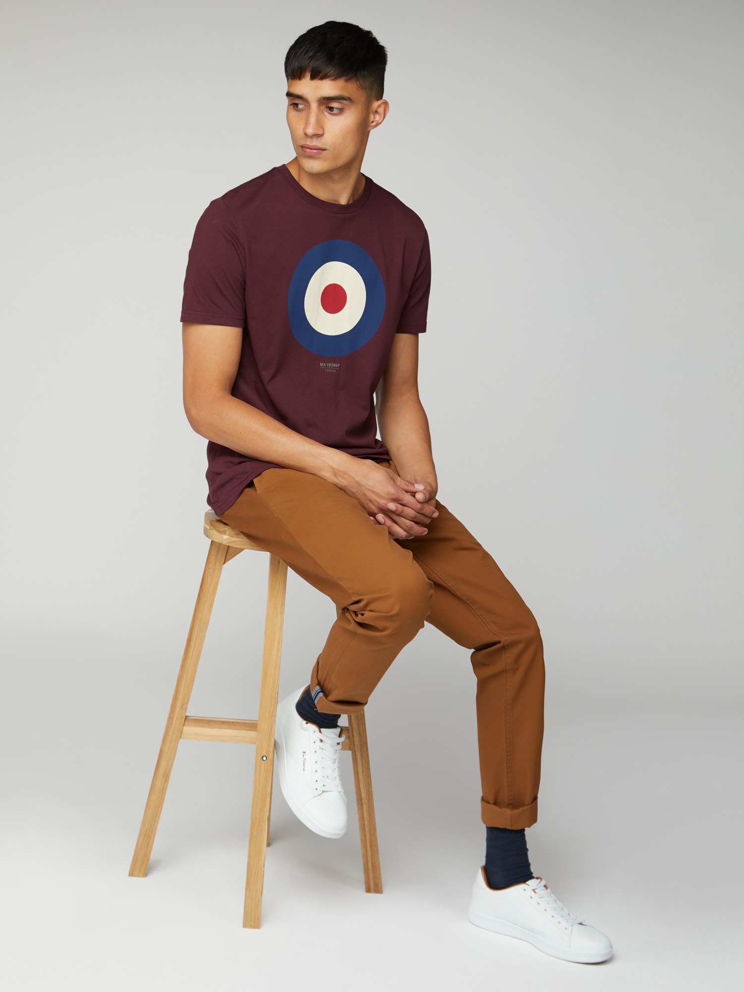 Port Red Target T-Shirt - Ben Sherman UK