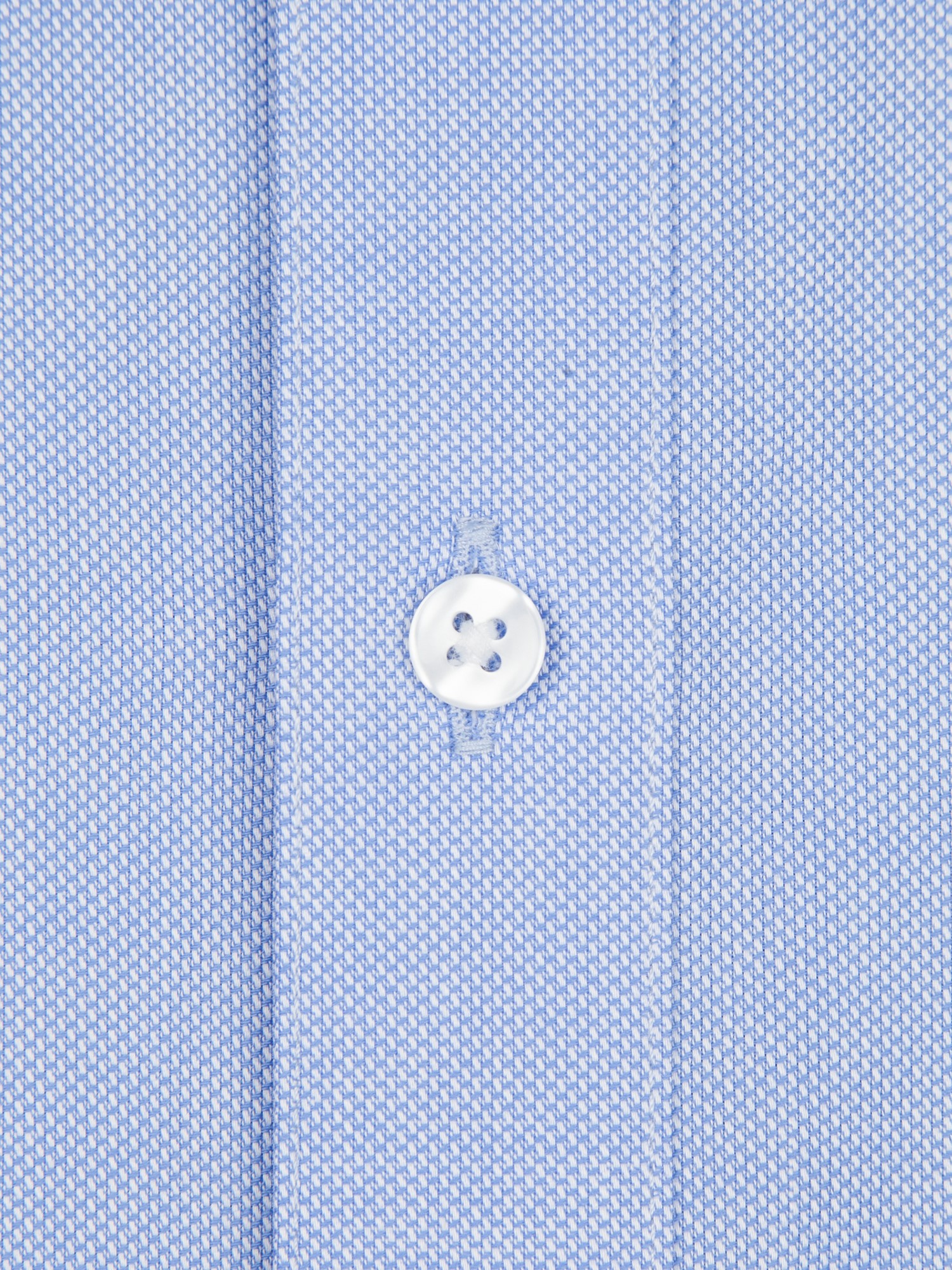 Mens Sky Blue Long Sleeve Oxford Formal Shirt Ben Sherman