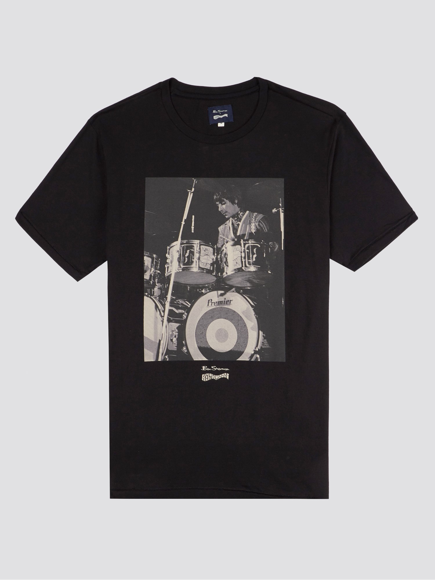 Keith Moon Drum Print T-Shirt - Ben Sherman UK