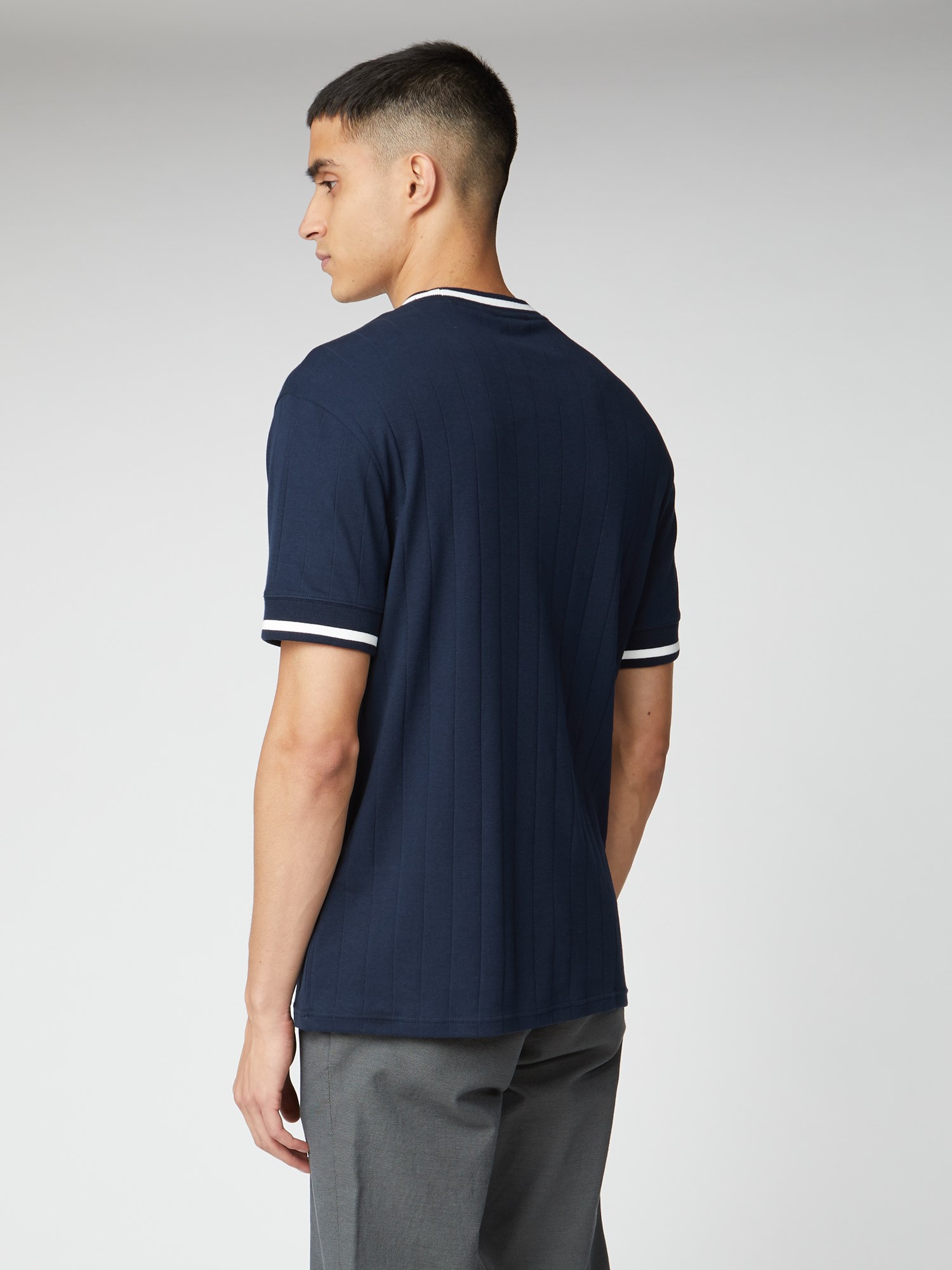 Rib Ringer Tee - Ben Sherman UK