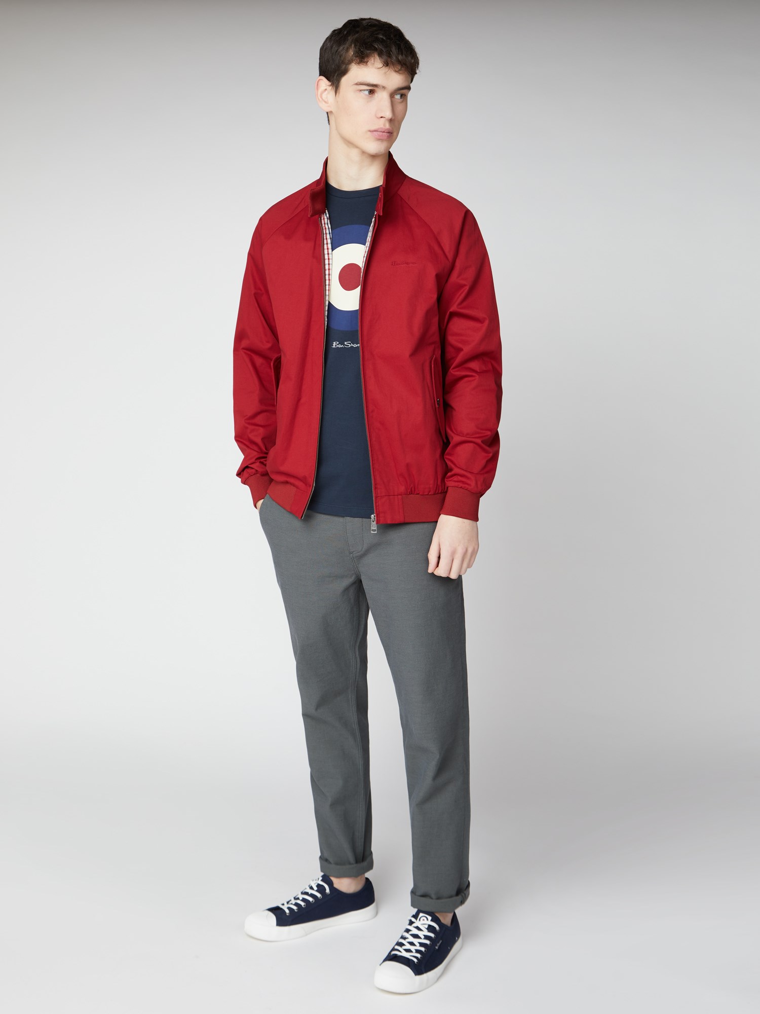 Signature Mod Target T-Shirt - Dark Navy - Ben Sherman UK