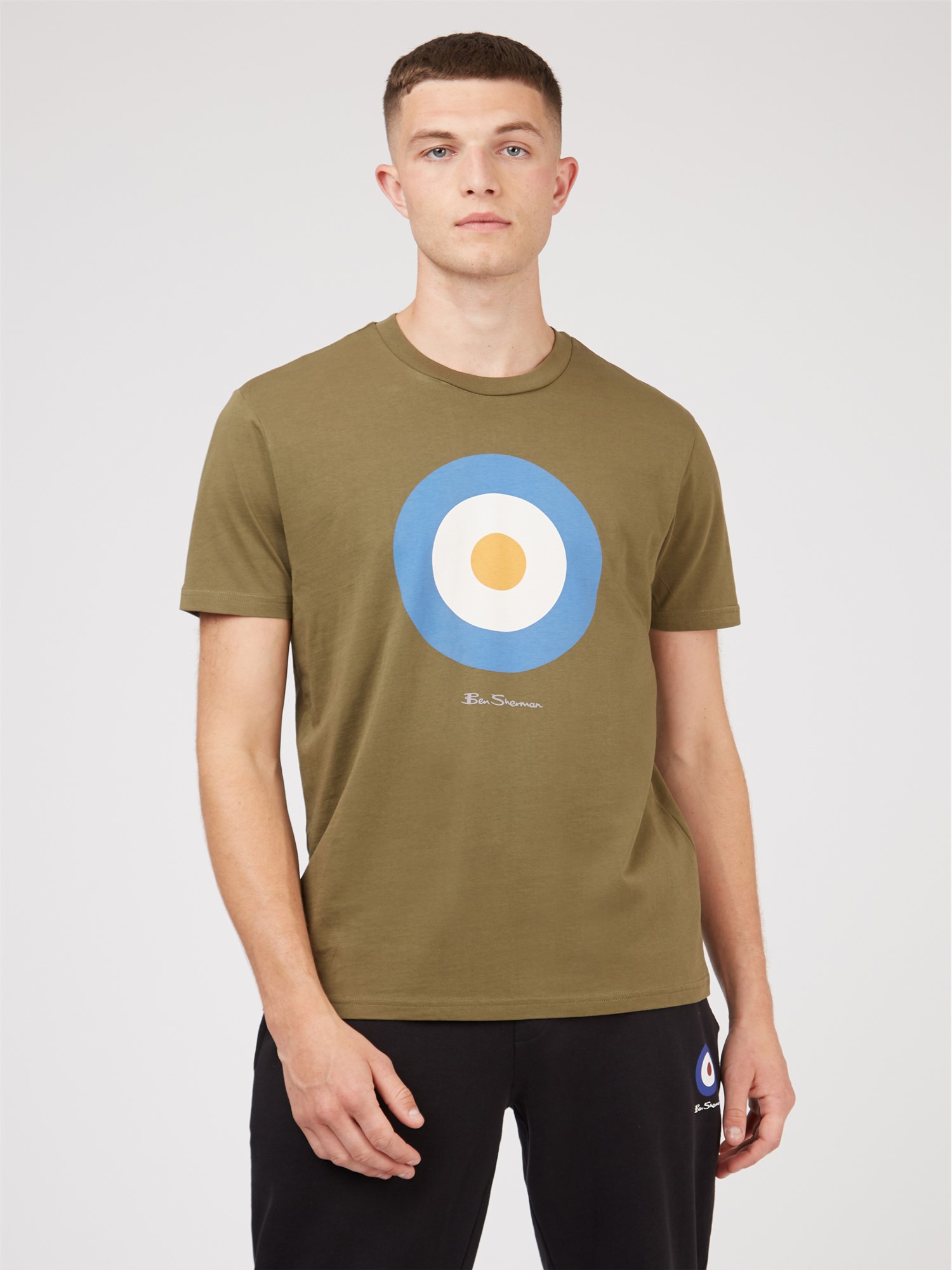 Signature Mod Target T-Shirt - Camouflage - Ben Sherman UK