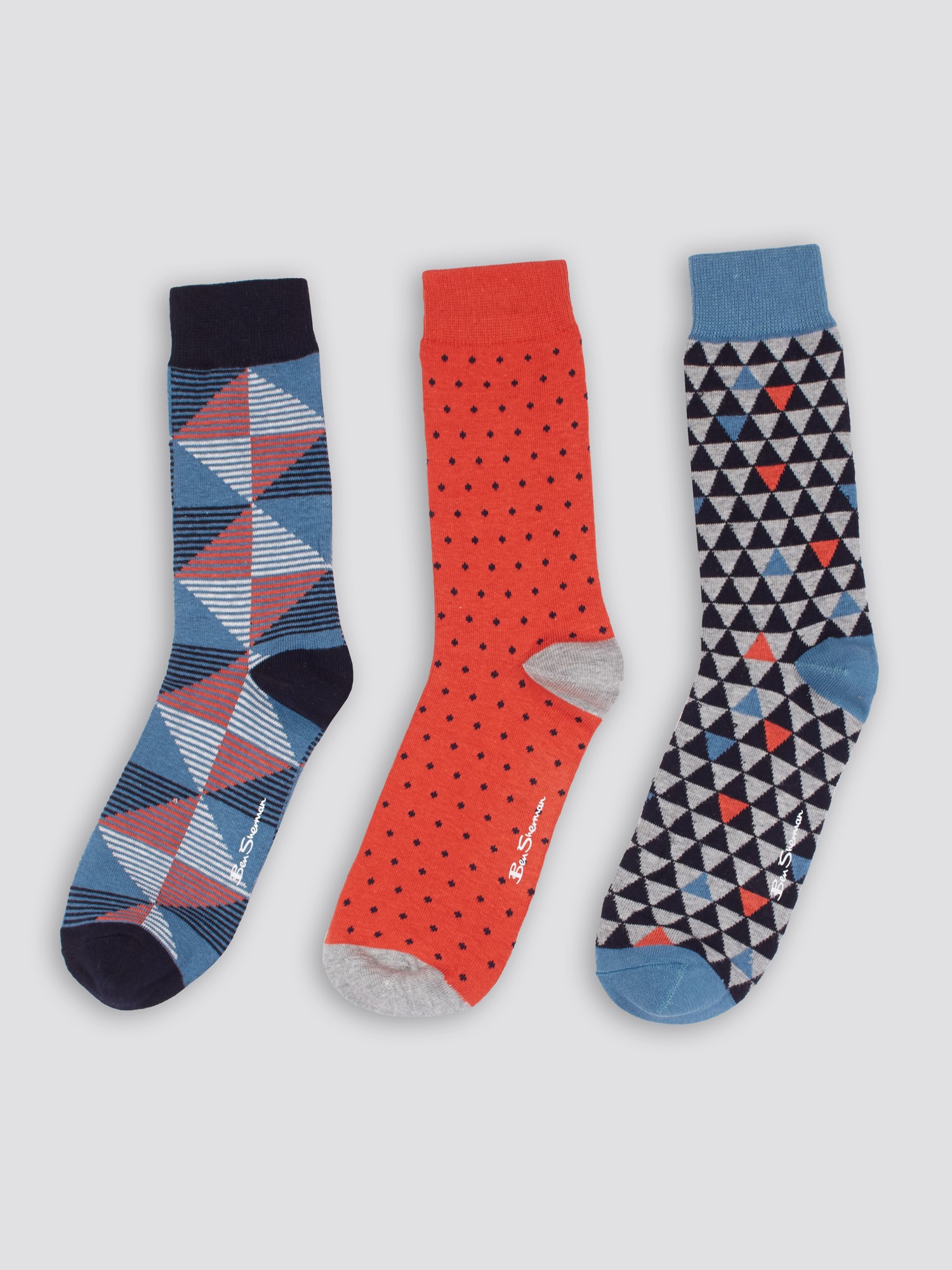 Assault Multipack Socks - Ben Sherman UK