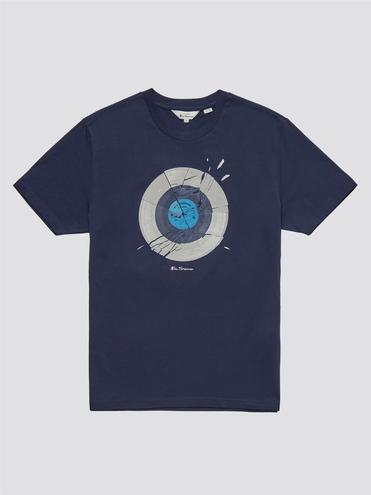 Smashed Record Target T-Shirt - Ben Sherman UK