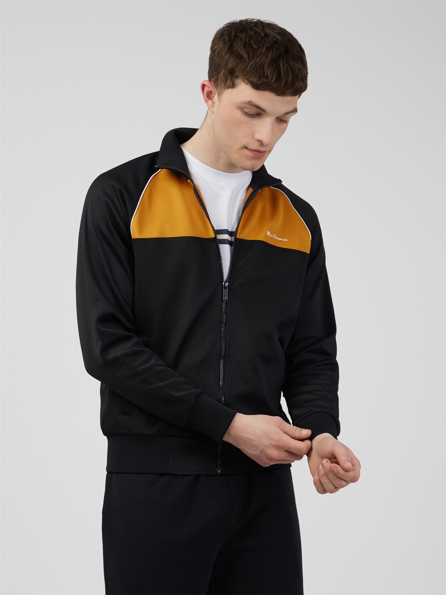 Retro Zip Tricot Jacket - Ben Sherman UK