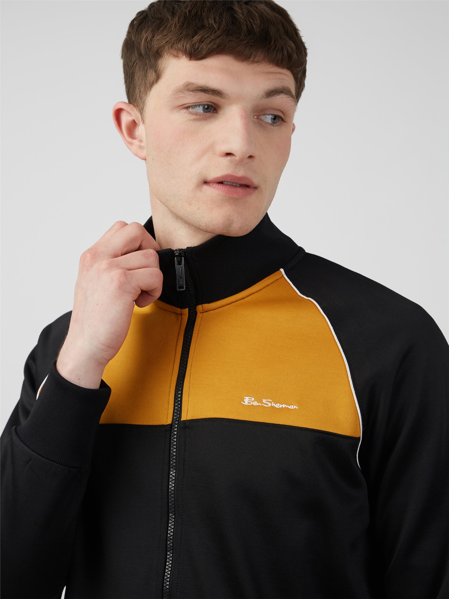 Retro Zip Tricot Jacket - Ben Sherman UK