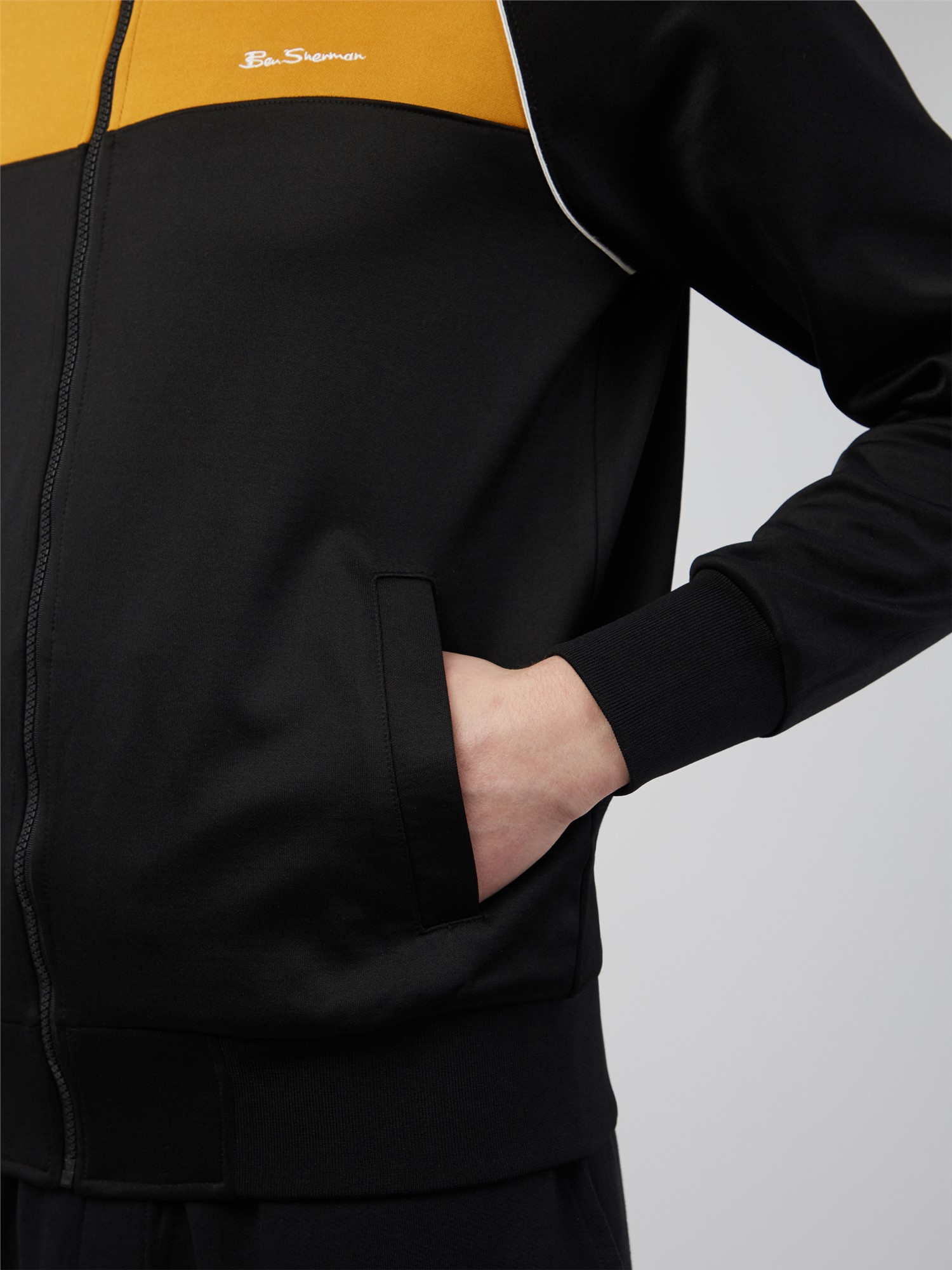 Retro Zip Tricot Jacket - Ben Sherman UK