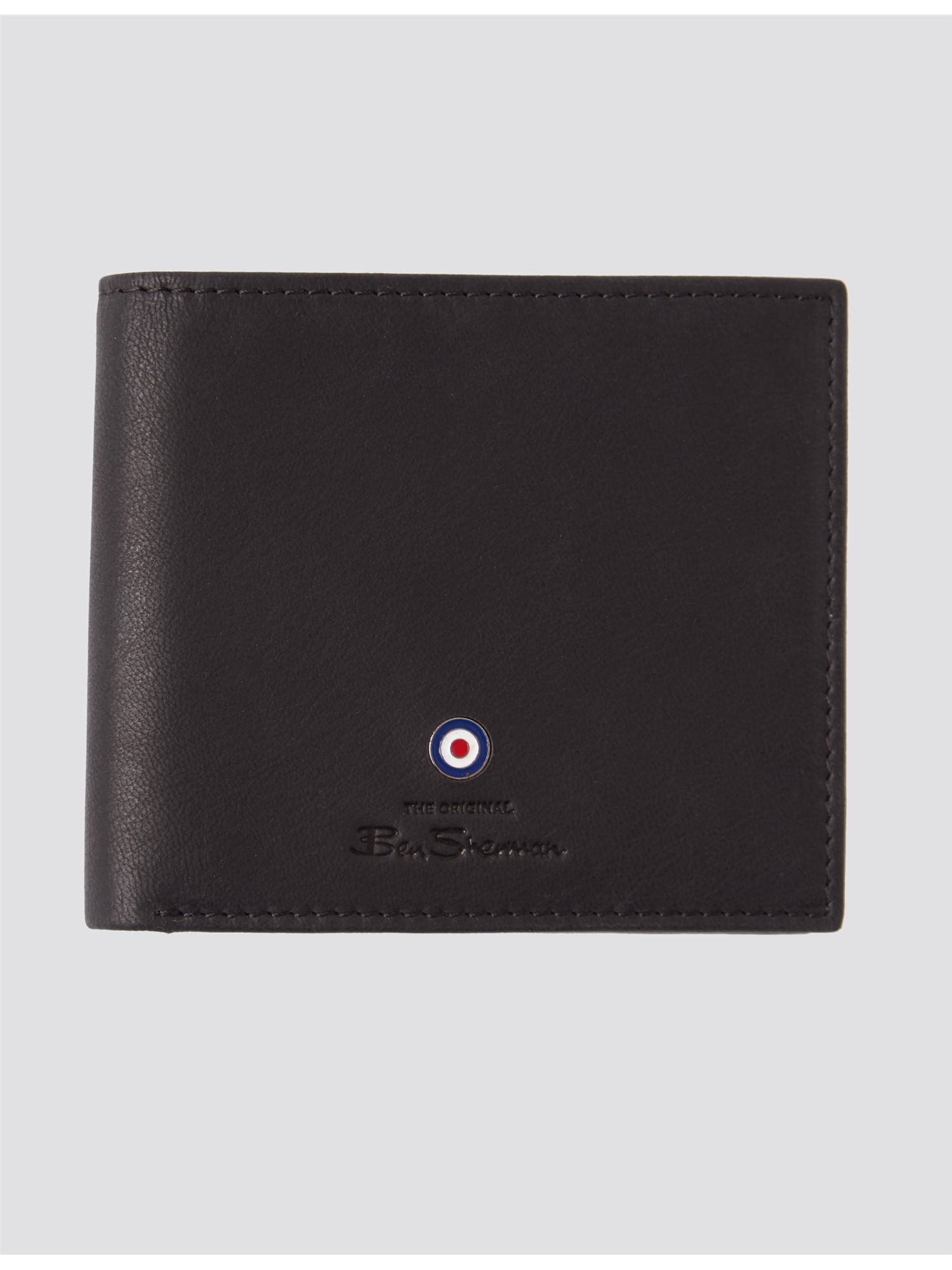 Target Boxed Leather Wallet - Black - Ben Sherman UK